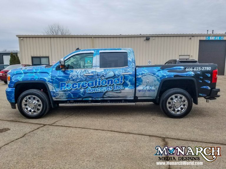 Reflective Vehicle Graphics ⋆ Monarch Media Designs ⋆ Madison, WI