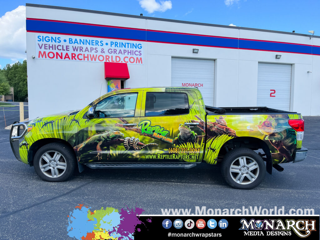 2022 Vehicle Wrap & Graphic Showcase ⋆ Monarch Media Designs ⋆ Madison, WI